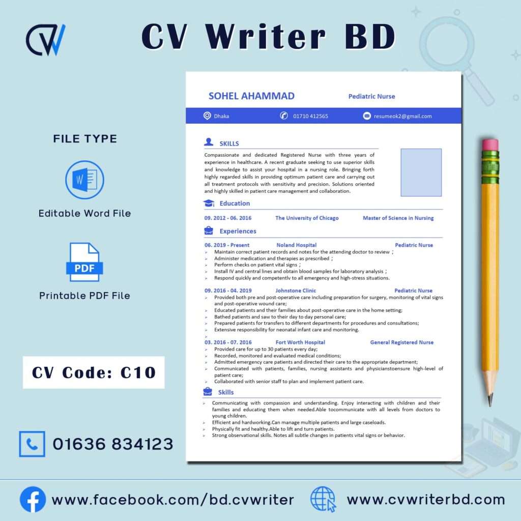 Modern CV – CV Writer BD