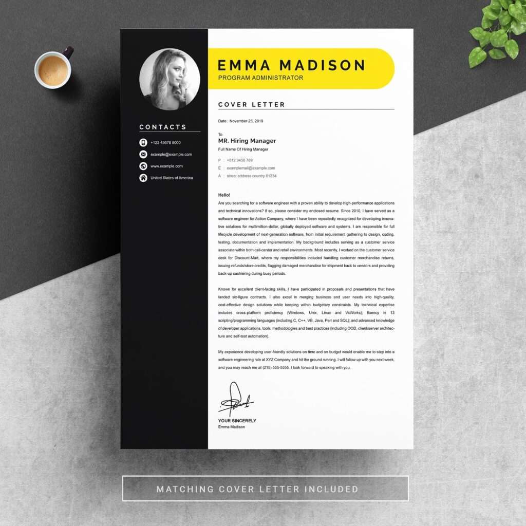 Cover Letter – CV Writer BD