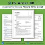 Standard CV Format BD For Every Professional – CV Writer BD