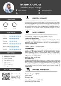 Resume Template – CV Writer BD