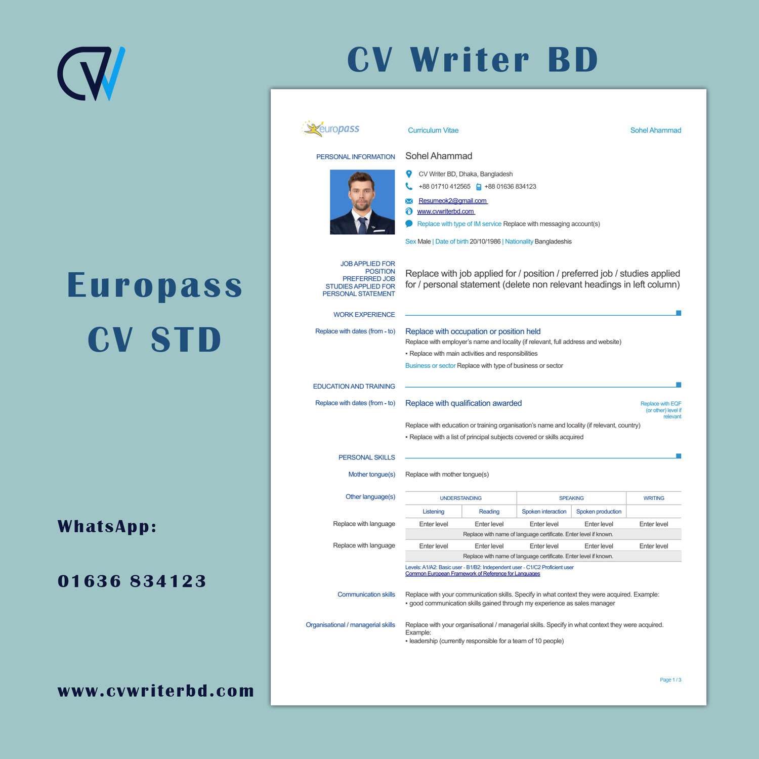 What is a Europass CV? – CV Writer BD